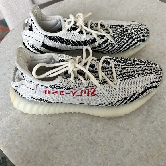 Shoes | Adidas Yeezy Boost 35 V2 Zebra Sneakers | Poshmark